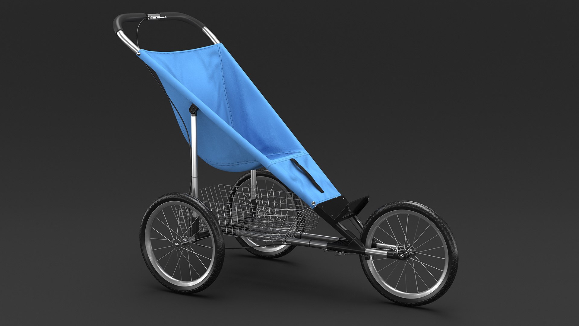Running Stroller 3D Model - TurboSquid 2148575
