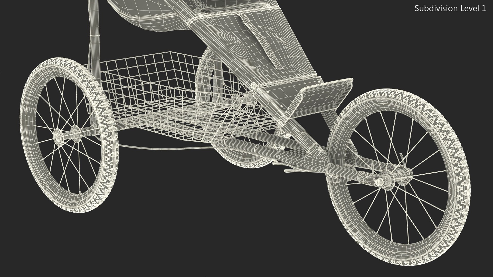 Running Stroller 3D Model - TurboSquid 2148575