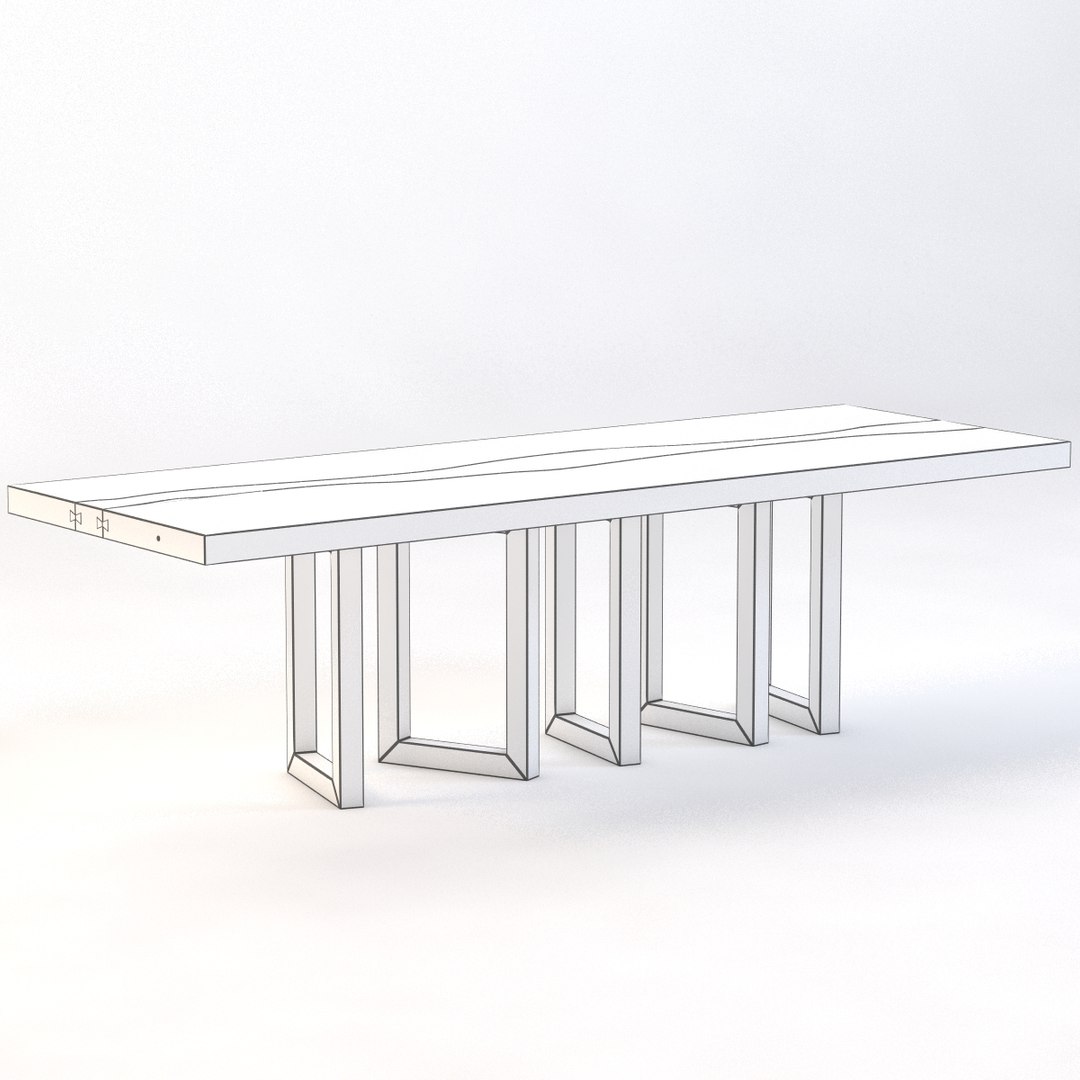 Table 3d Model