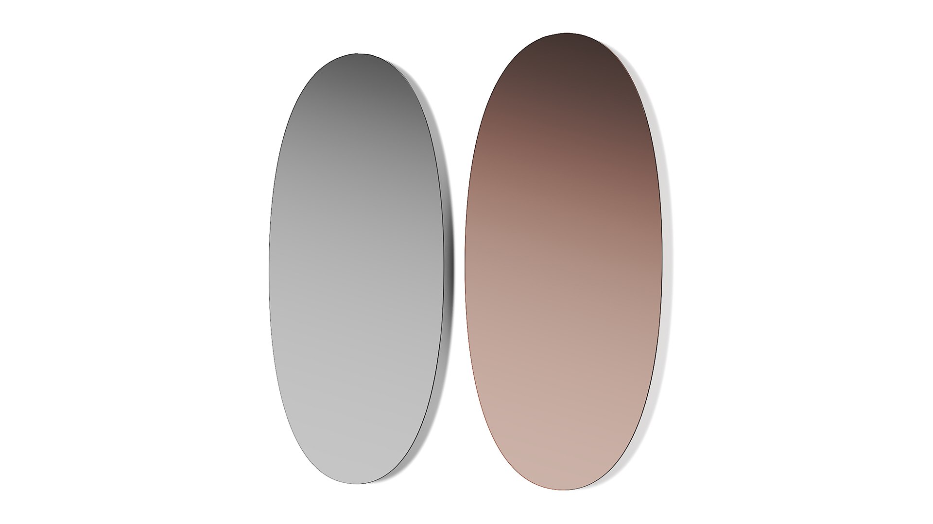 Deknudt Brio Bronze L Wall Mirrors 3D Model - TurboSquid 2272075