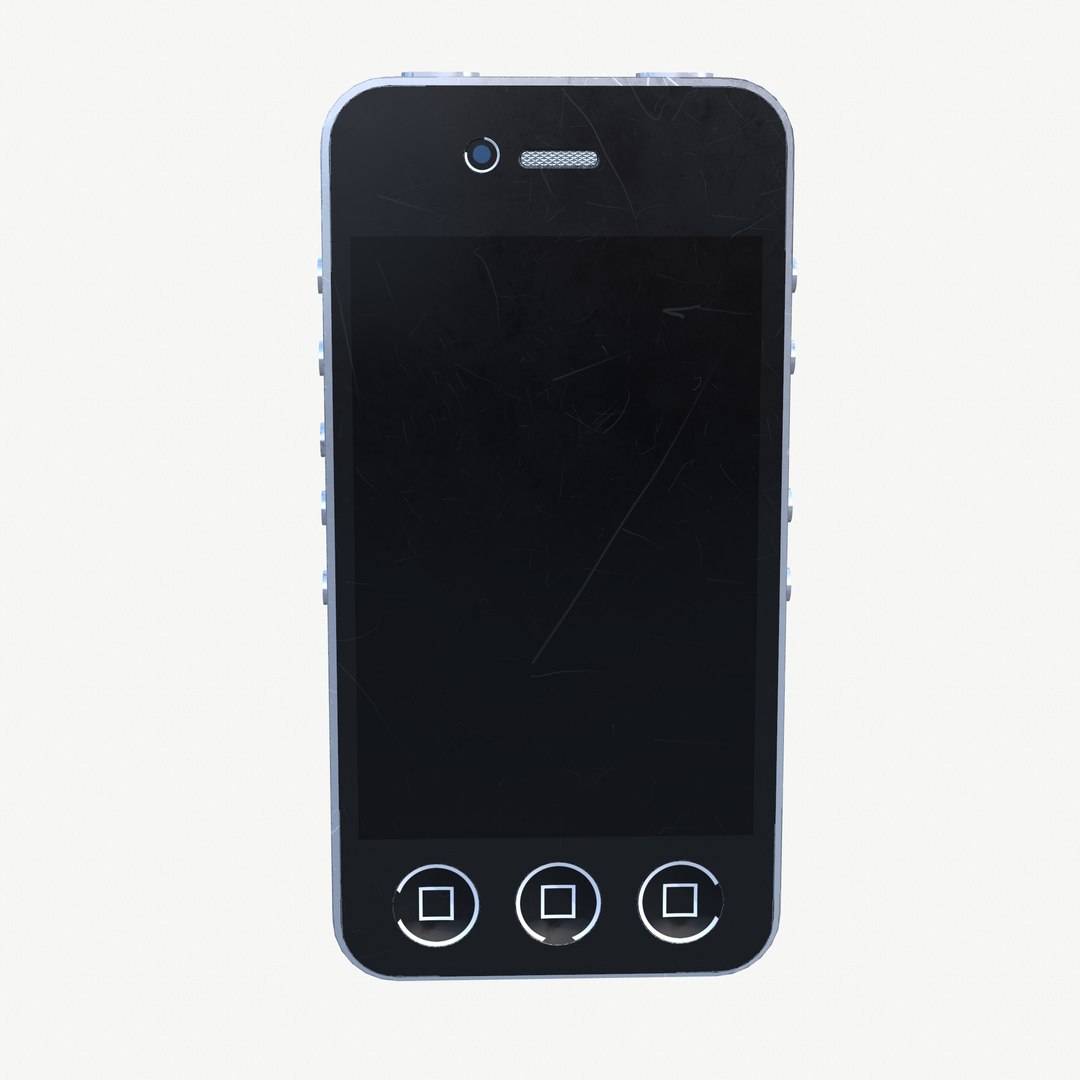 Smartphone Blender Model - TurboSquid 1417225
