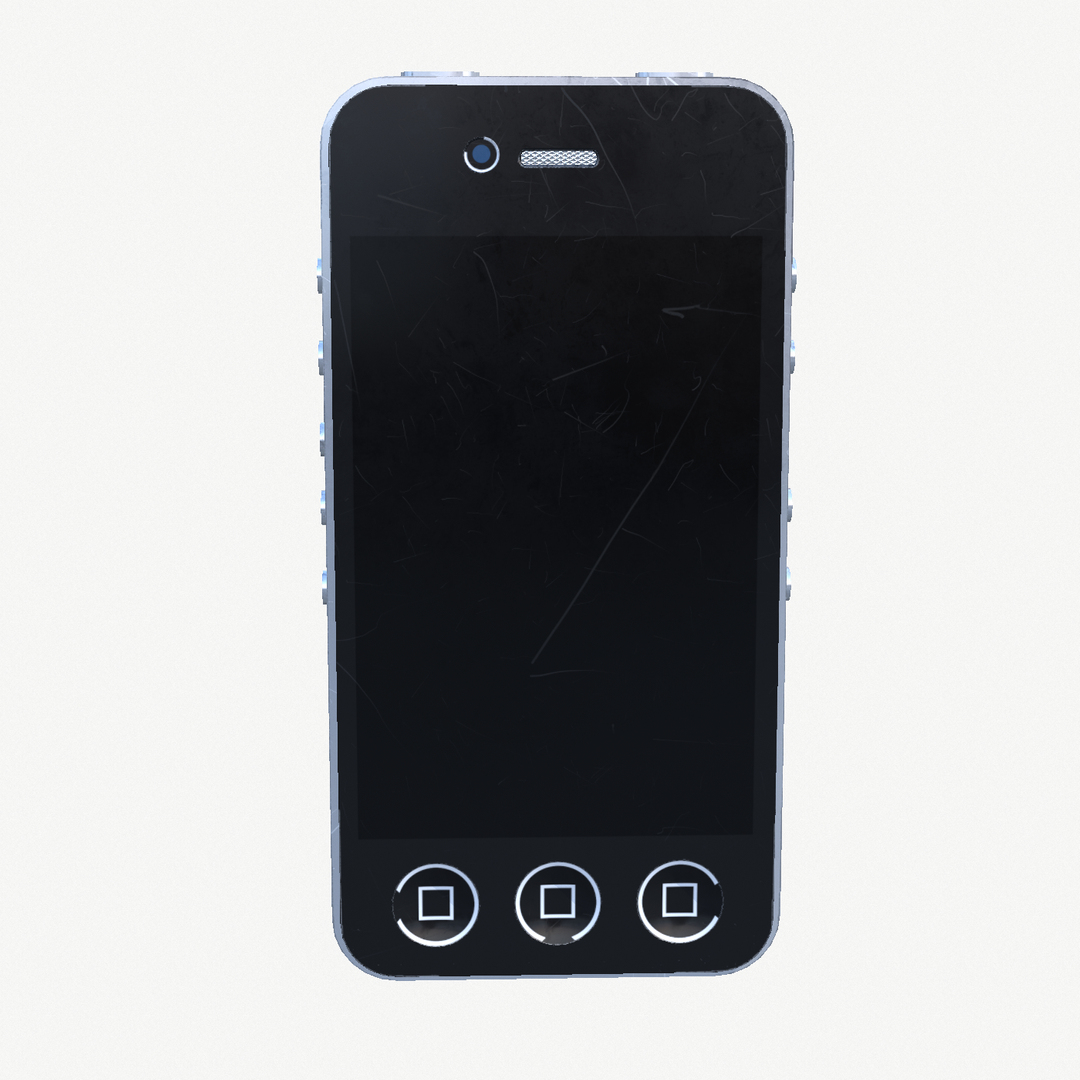 Smartphone Blender Model - TurboSquid 1417225