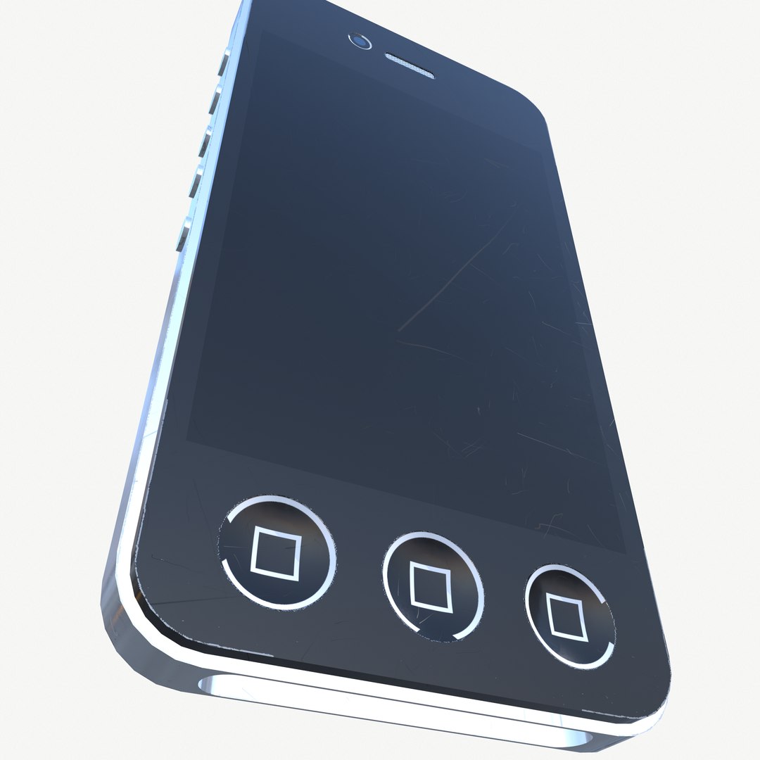 Smartphone Blender Model - TurboSquid 1417225