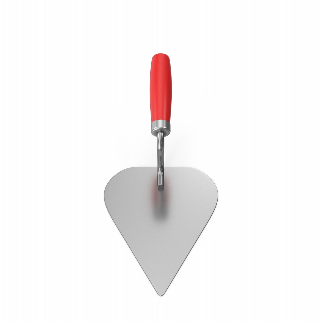 Heart Trowel 3D Model - TurboSquid 1838422