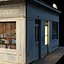 3d Model Small Store Building Roof