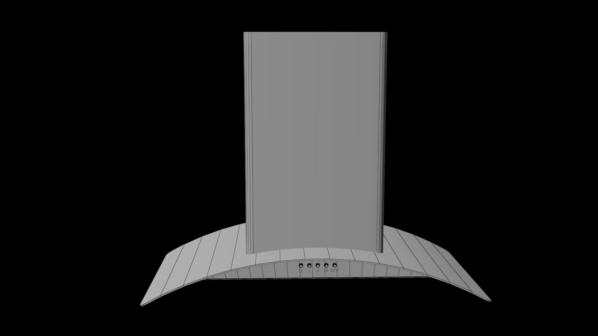 Cooker Extractor Hood 3d Max