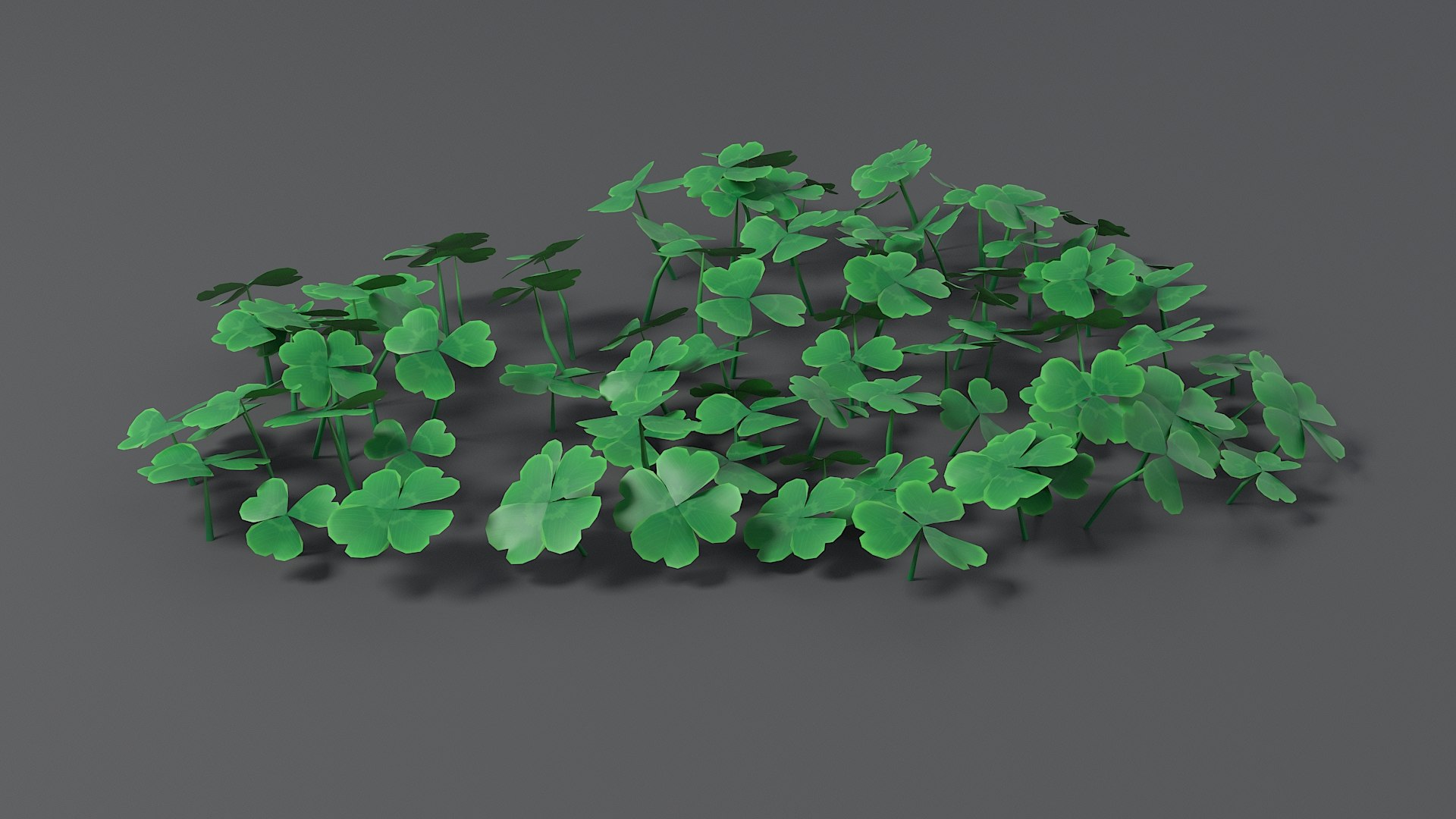 Cartoon Clover 08 3D - TurboSquid 2043175