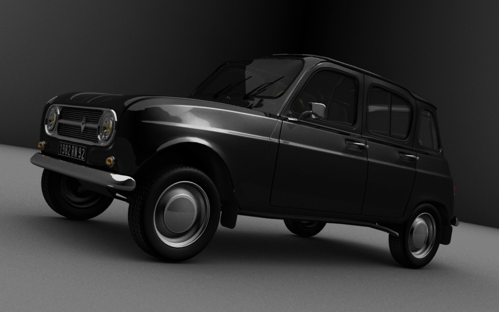 Classic Renault 3d Model