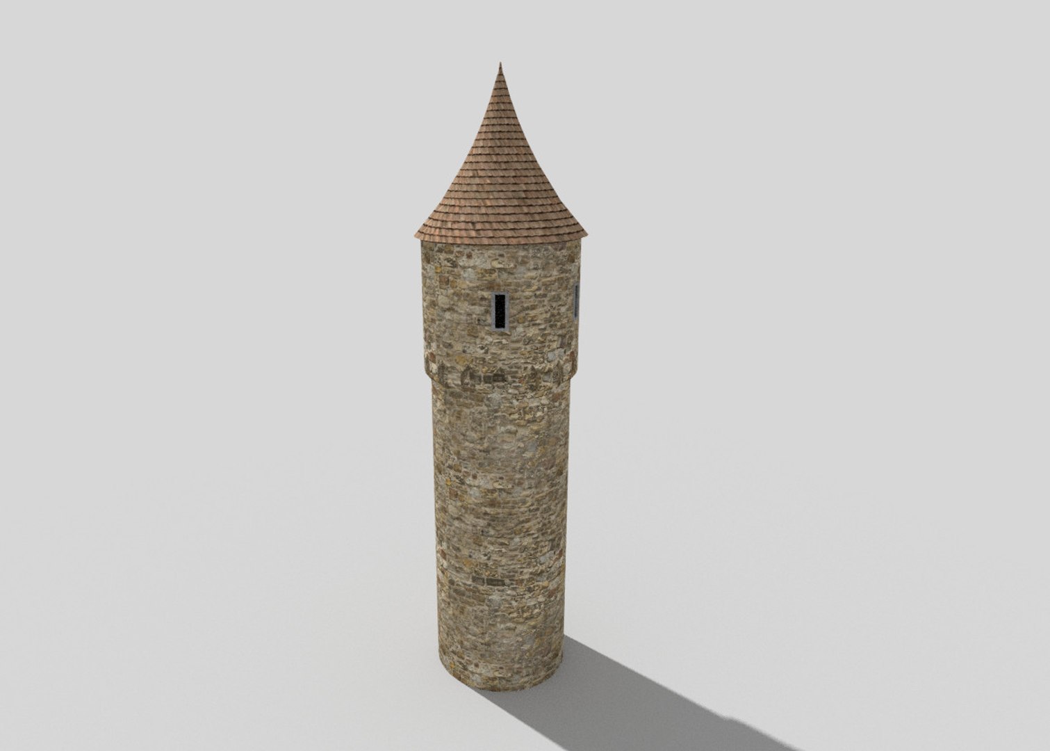 Medieval Tower 3ds
