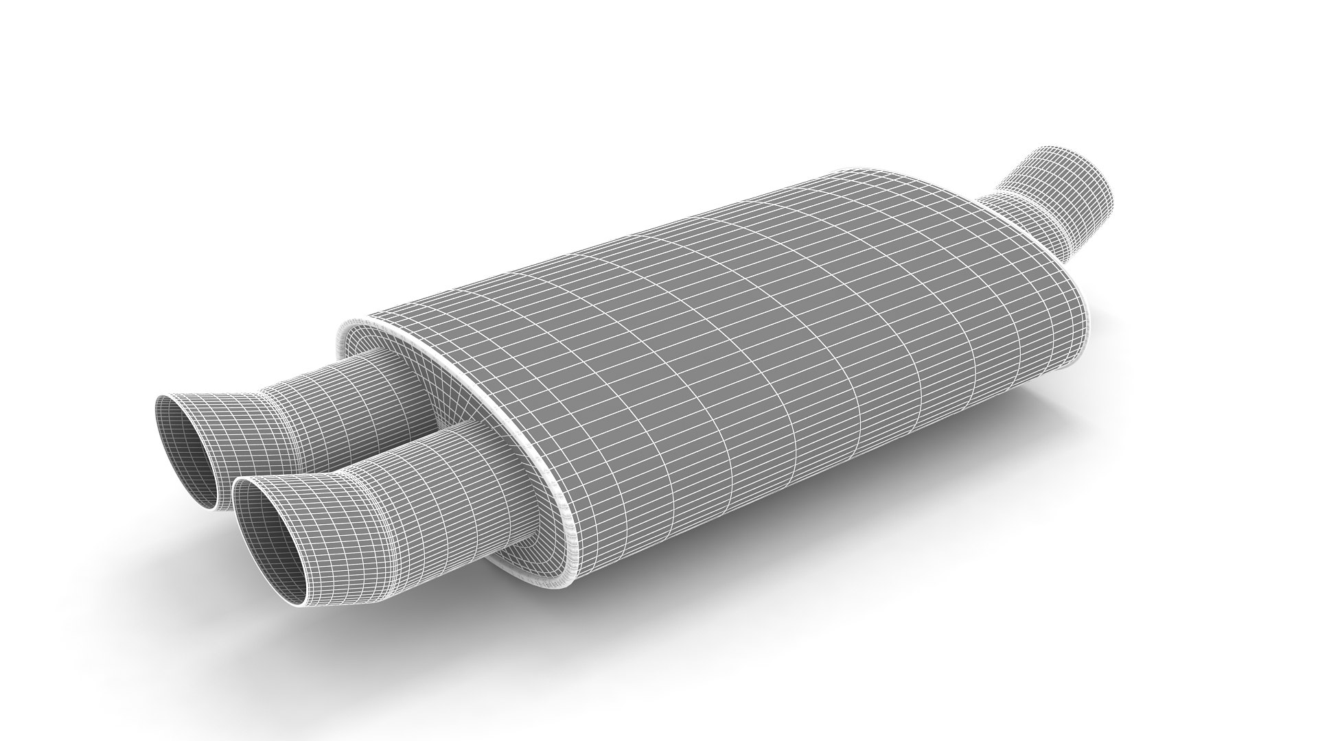 Exhaust Pipe 3D Model - TurboSquid 1791536