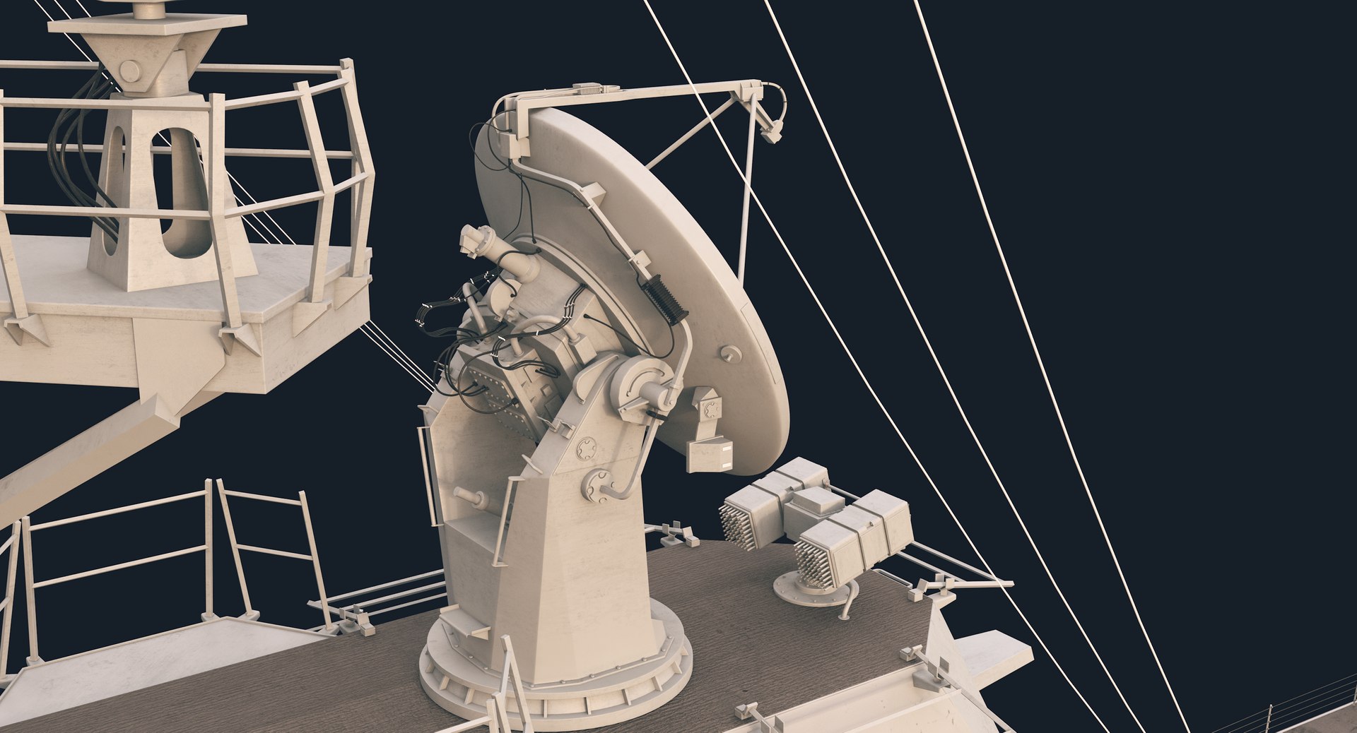 3d model uss sampson