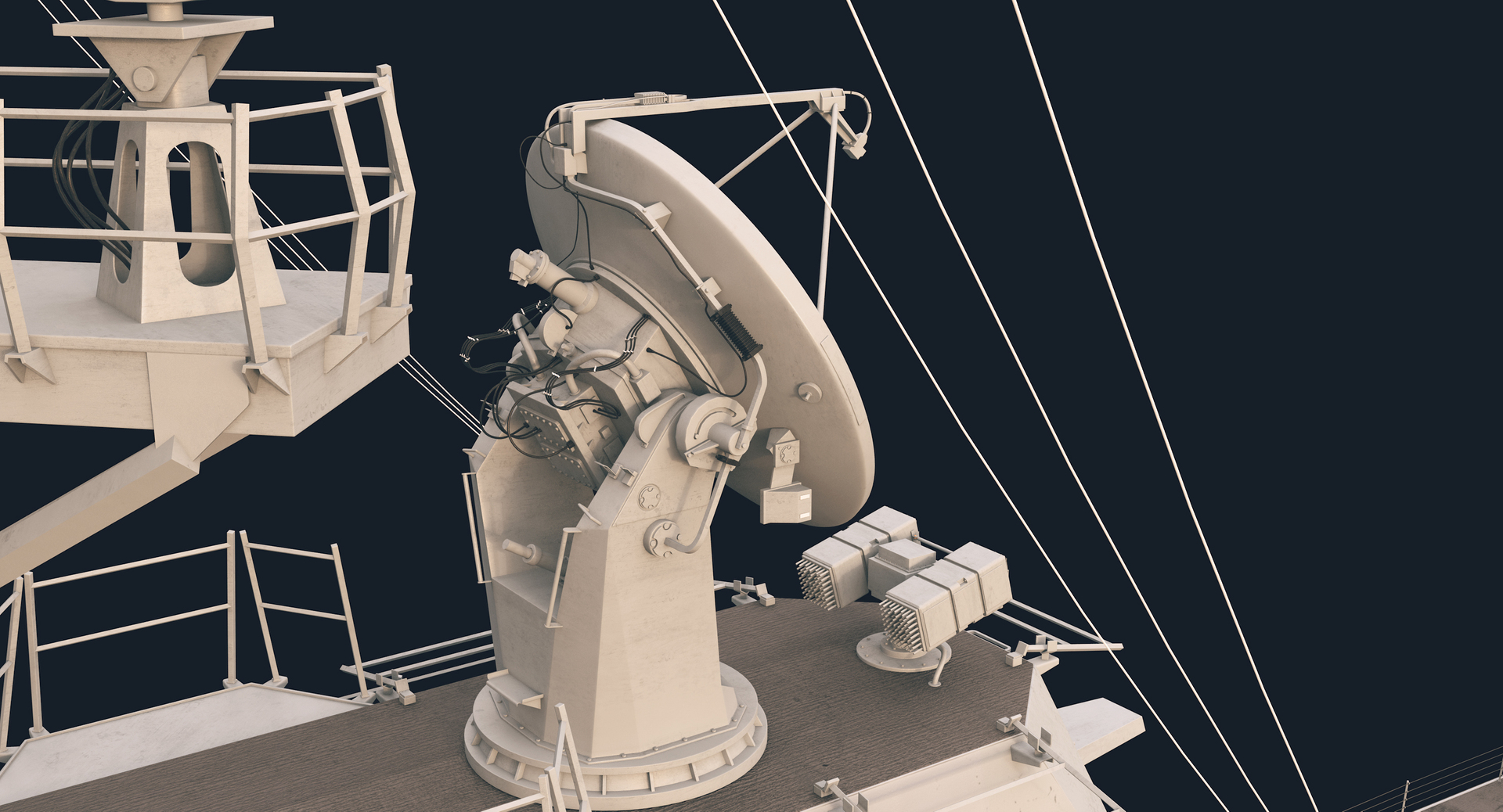 3d model uss sampson