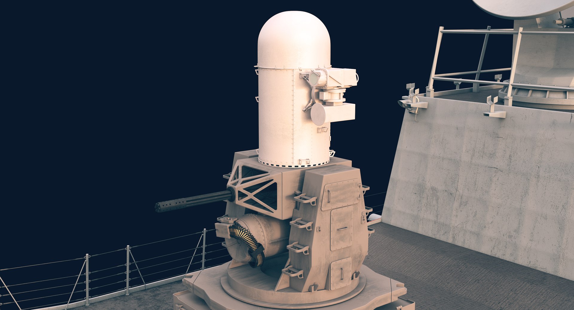 3d model uss sampson
