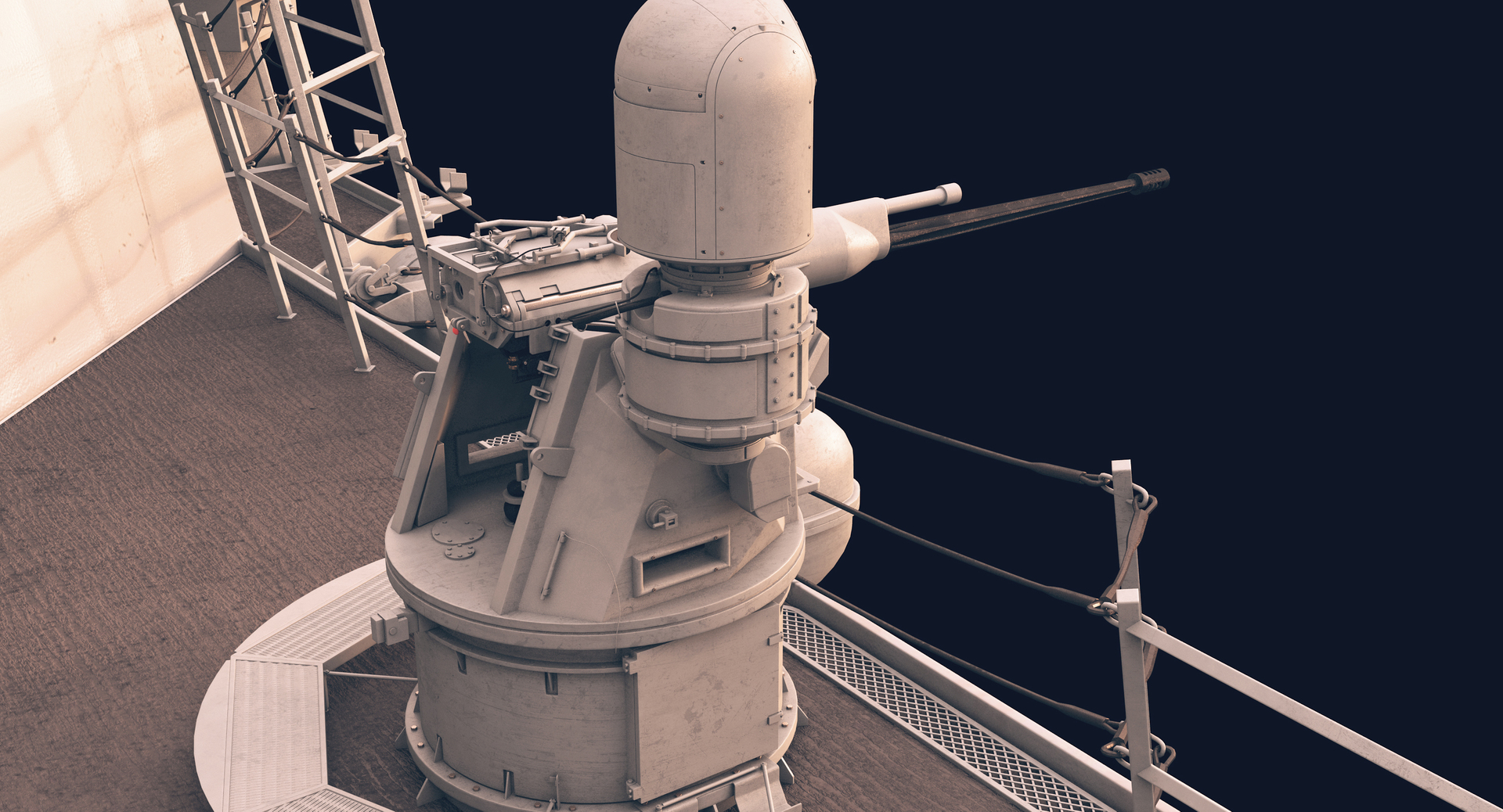 3d model uss sampson