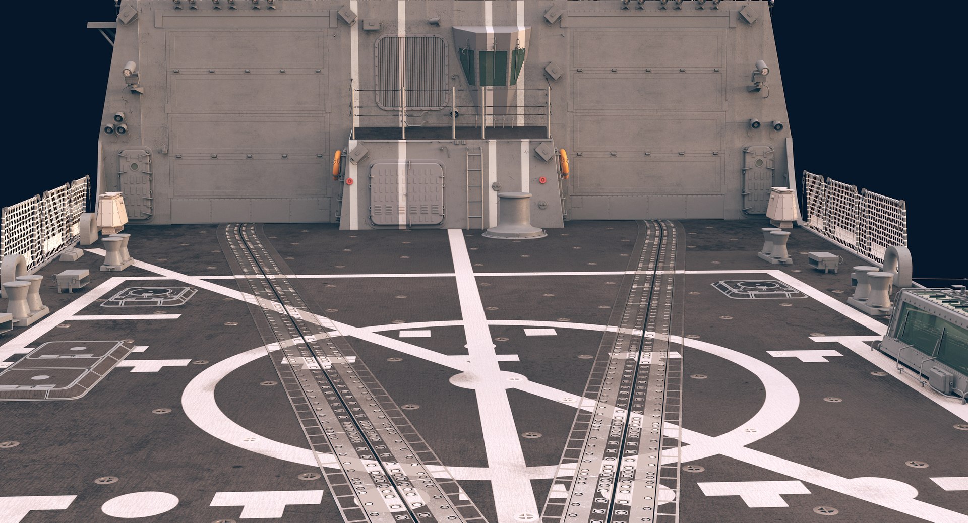 3d model uss sampson