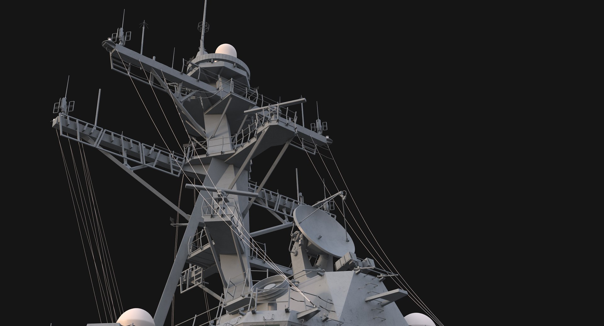 3d model uss sampson