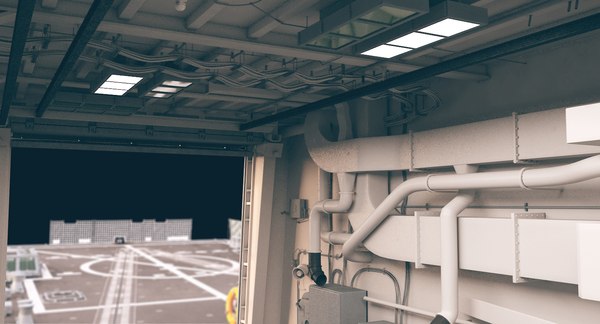 3d model uss sampson