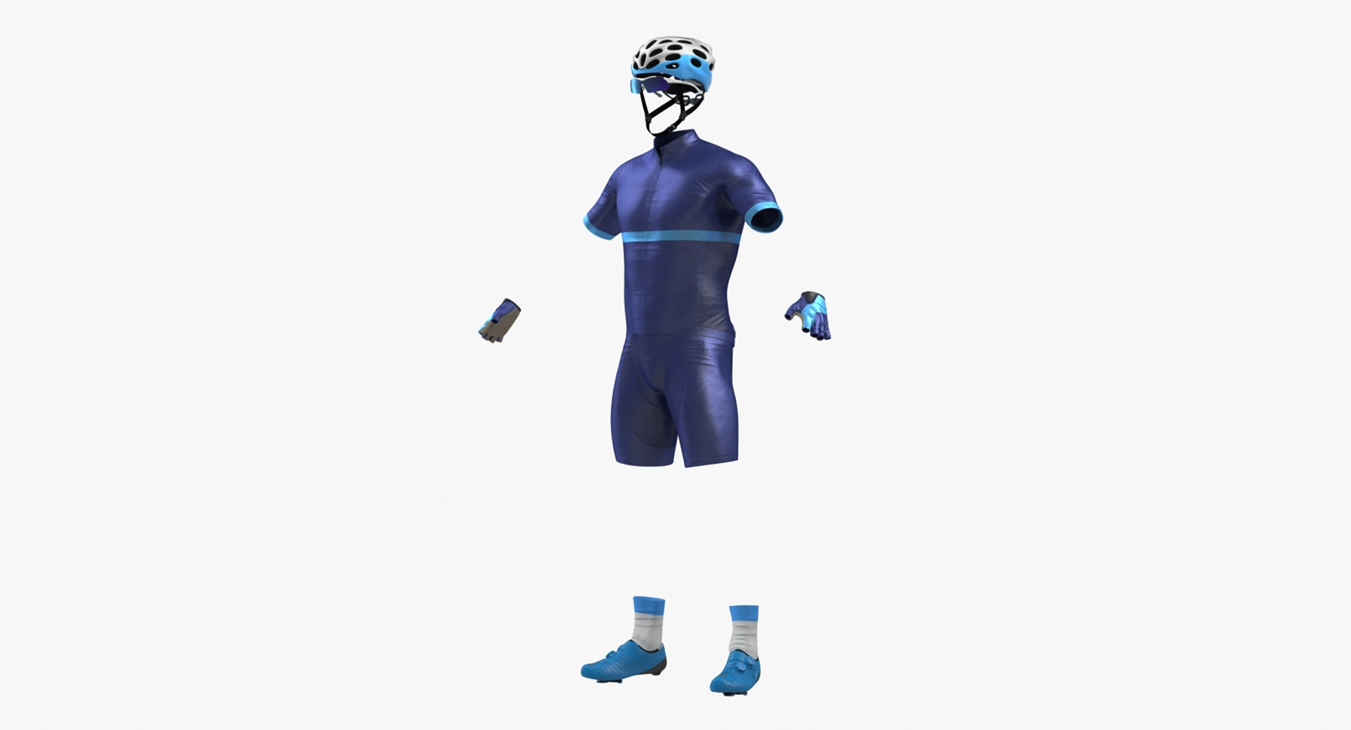 3D Cyclist Suit Generic Model - TurboSquid 1389705