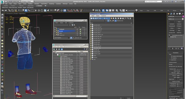 3D cyclist suit generic model - TurboSquid 1389705