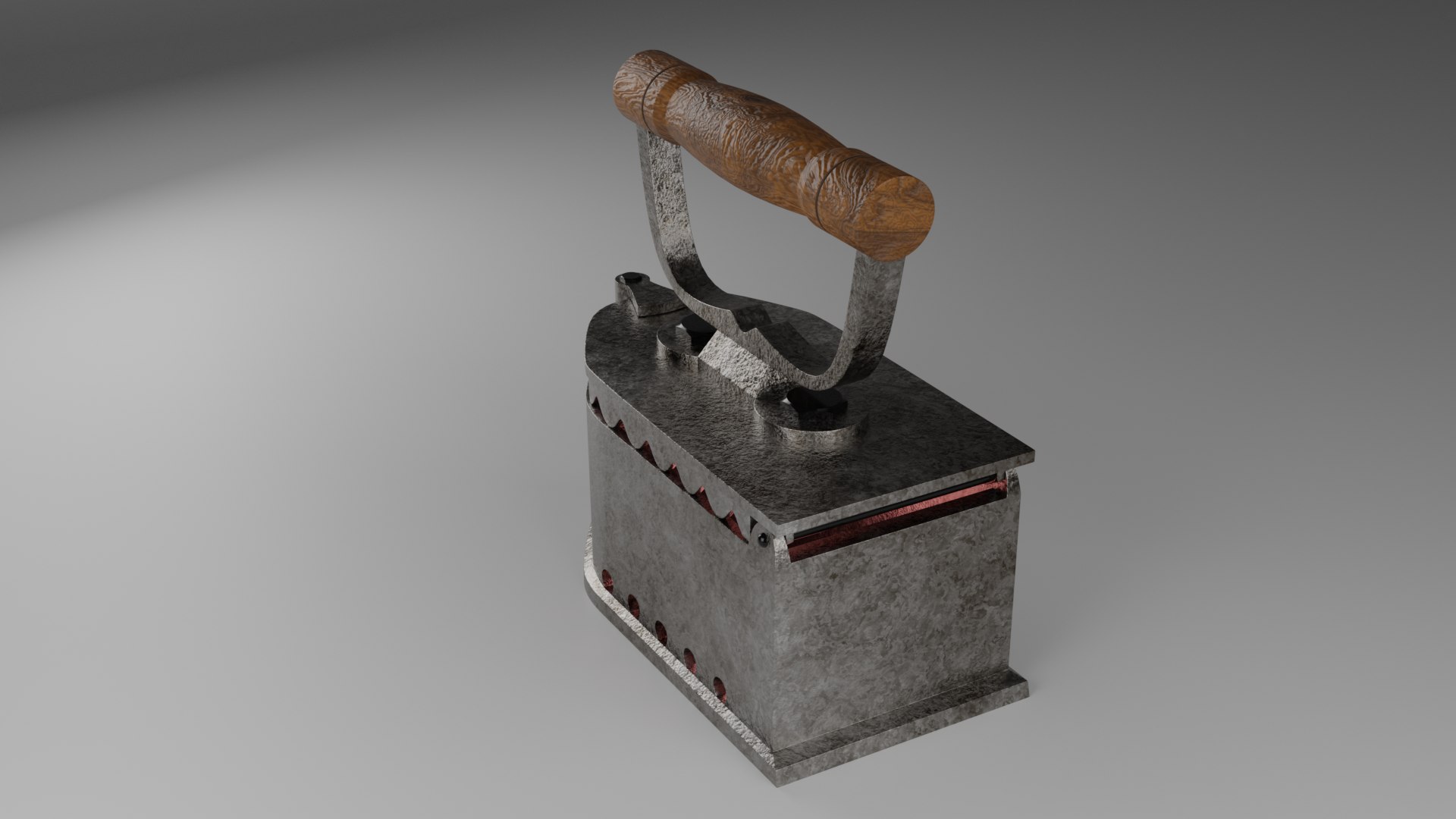 Antique Iron 3D Model - TurboSquid 1866217