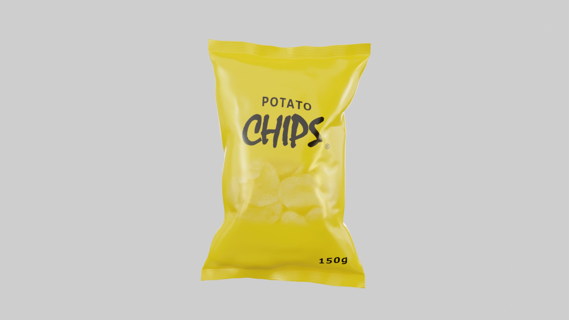 Food Container Chips 3D Model - TurboSquid 1912917