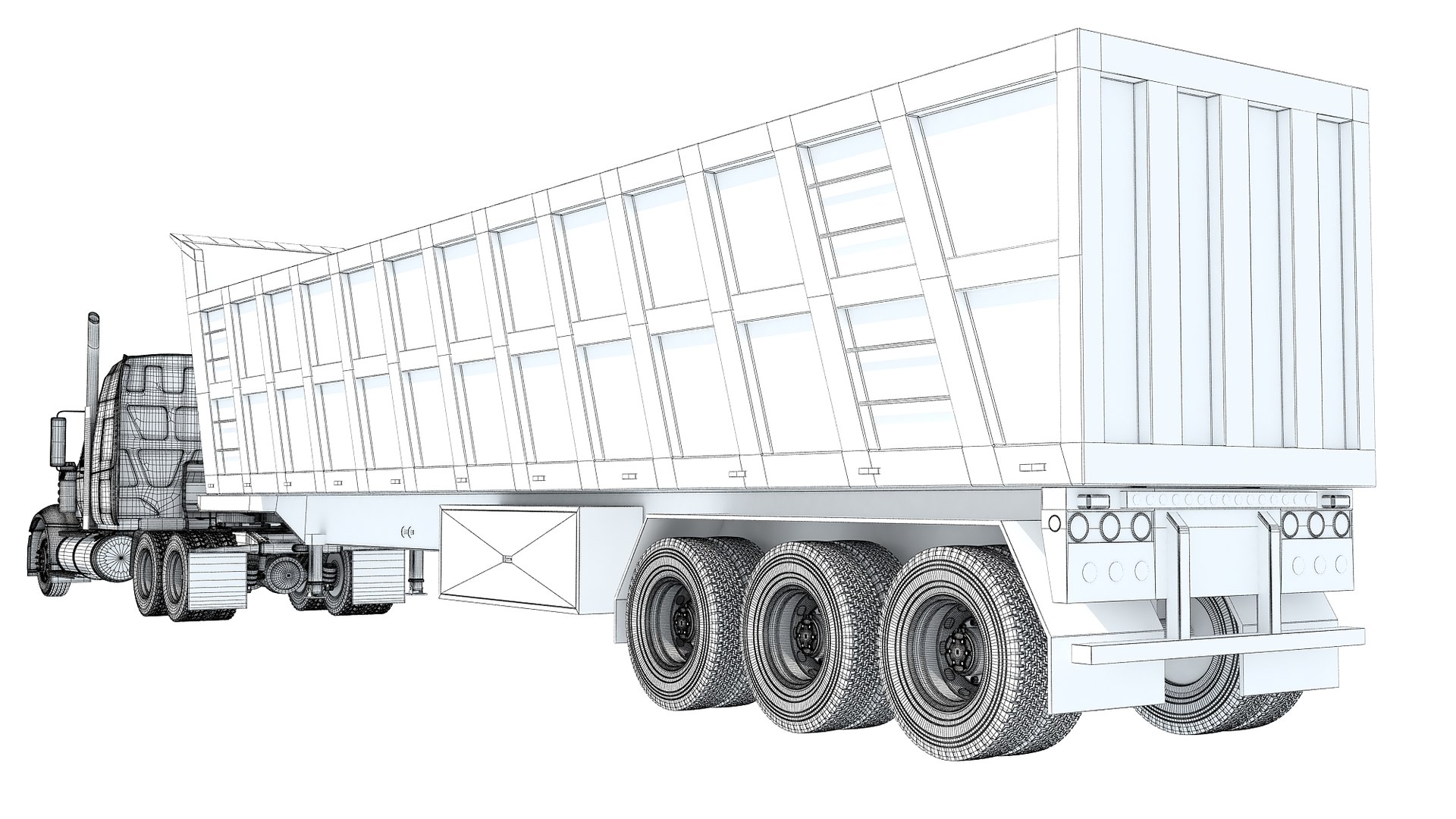 Tipper Truck 3D Model - TurboSquid 1905685