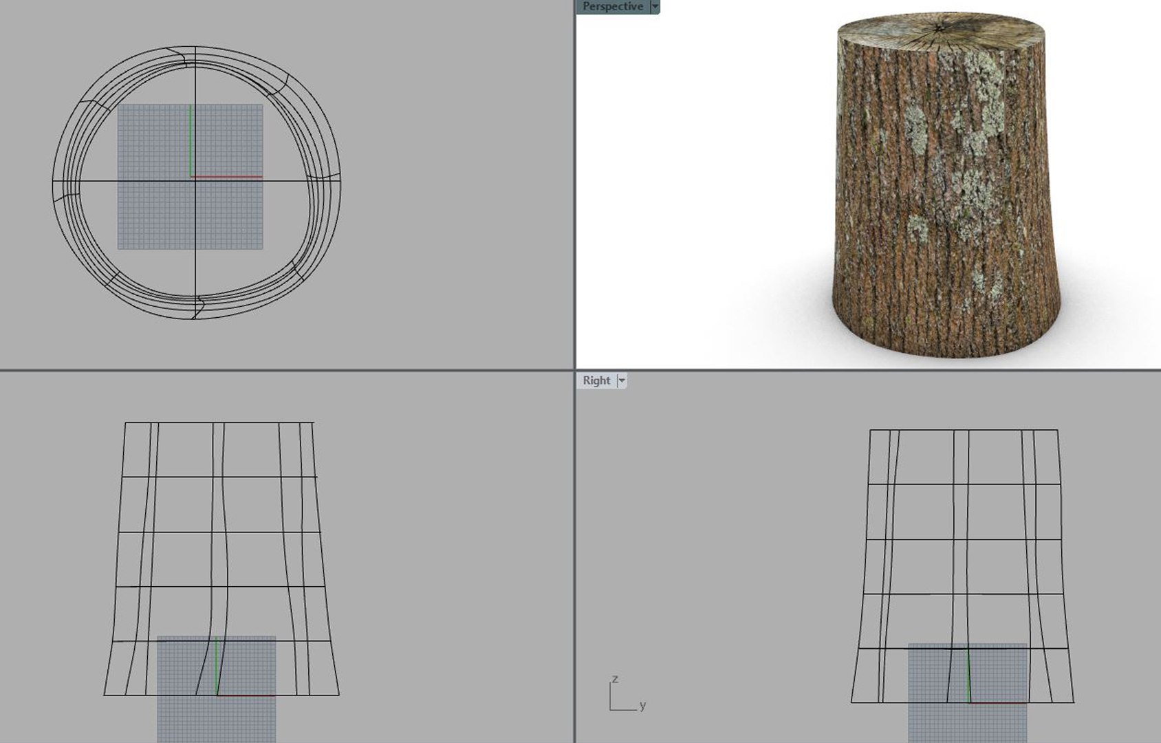 3D Wood Log Model - TurboSquid 2197514
