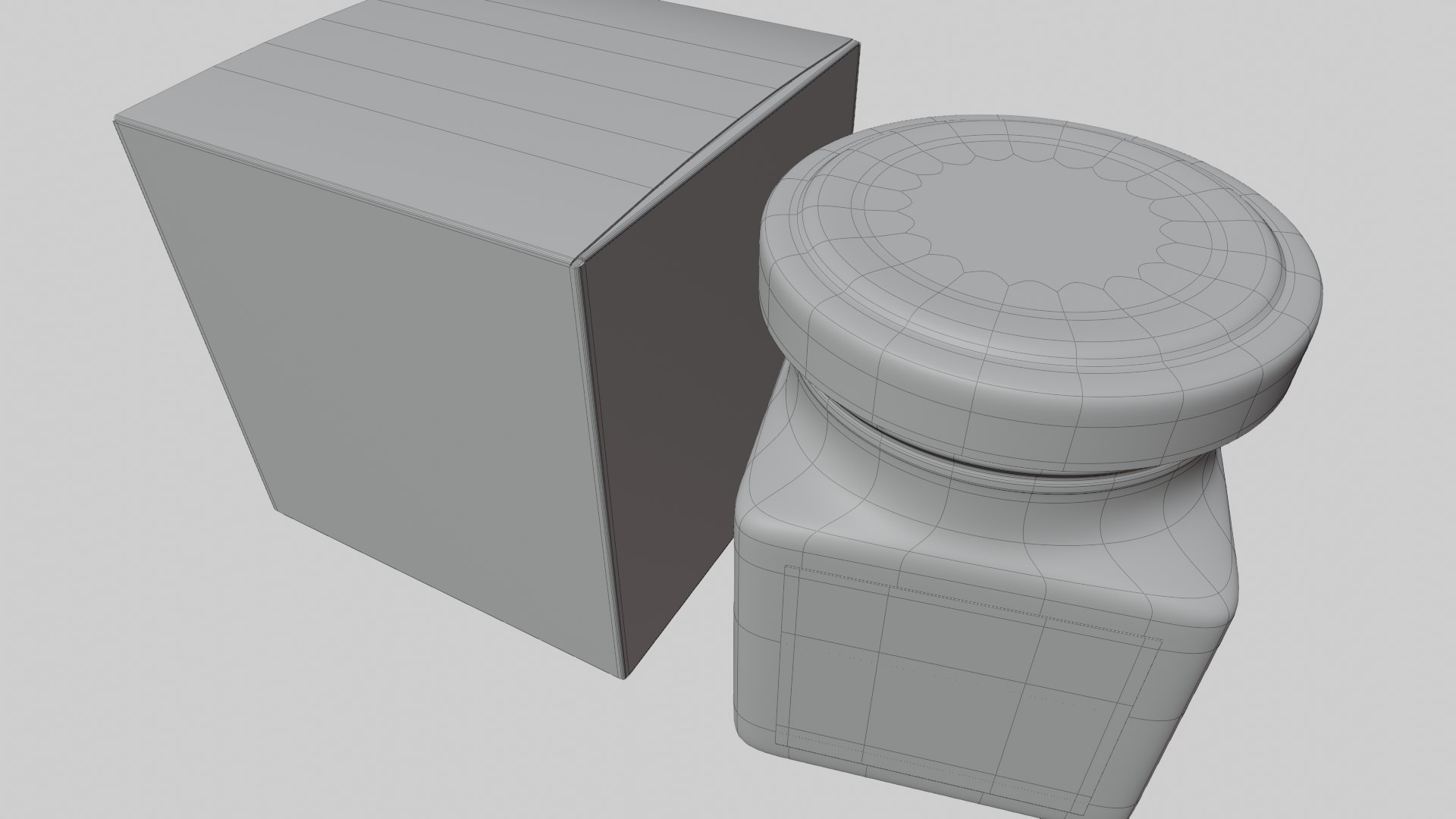 3D Jar Packaging - TurboSquid 1734944