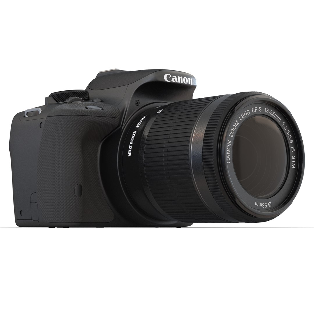 3d canon eos 100d model