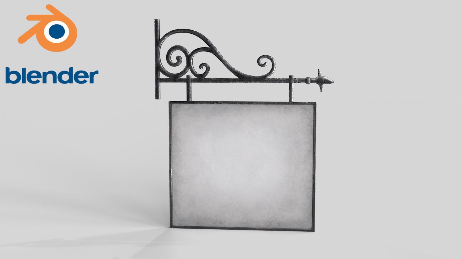 Street Signboard 3D Model - TurboSquid 2227116