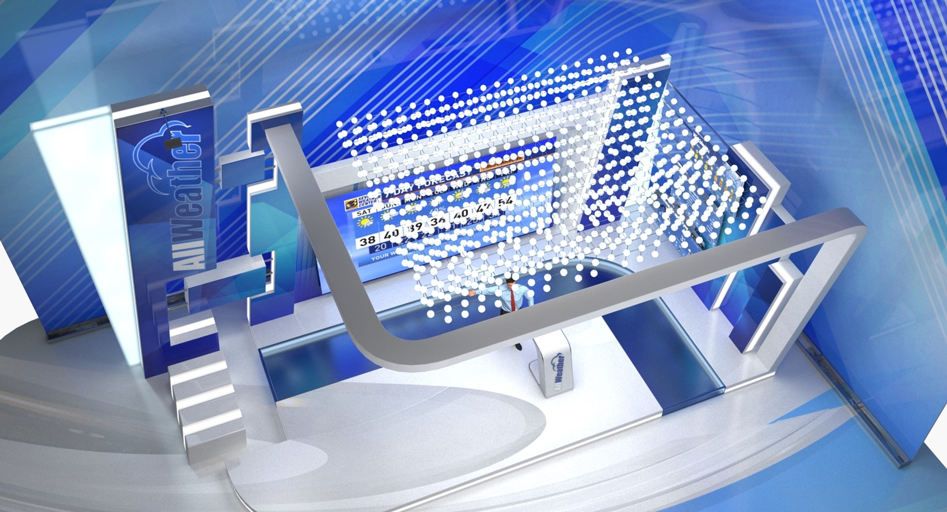 3D Weather Studio Tv Cameras - TurboSquid 1284636