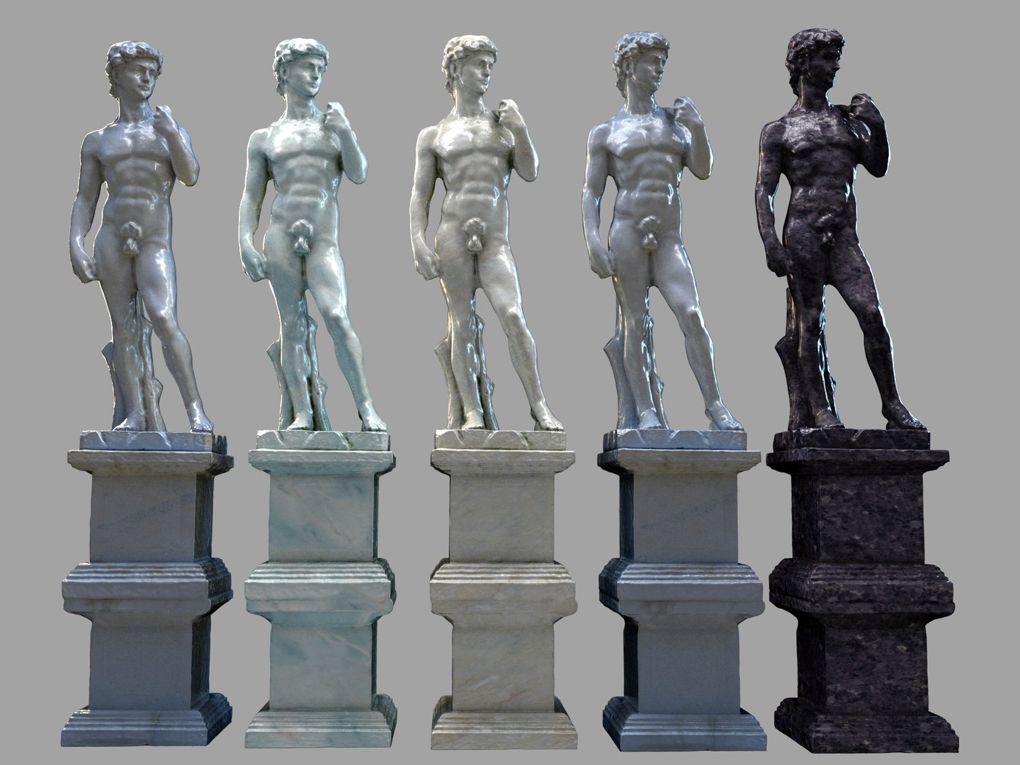 Classic Marble Sculpture 3D Model - TurboSquid 1538601