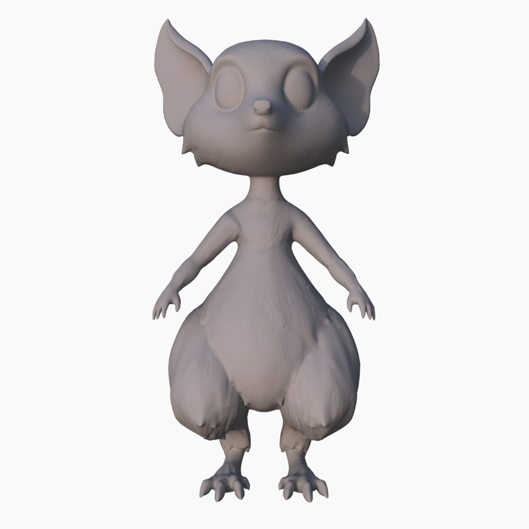 3D Cartoon Mouse Model - TurboSquid 1169605