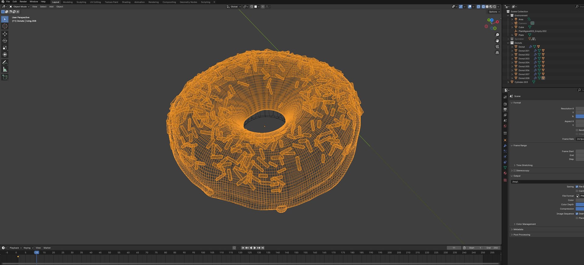 Donuts Model - TurboSquid 2254868