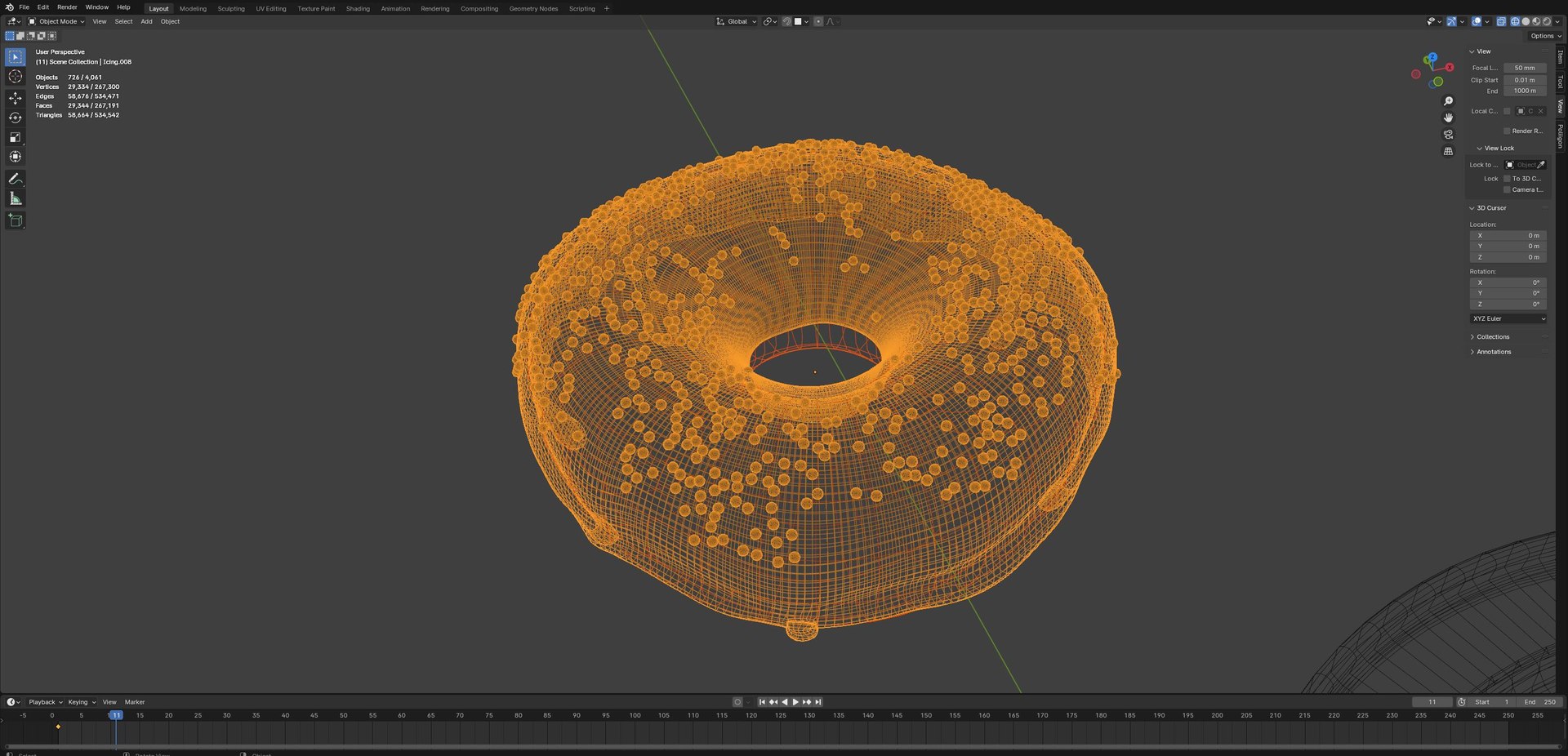 Donuts Model - TurboSquid 2254868