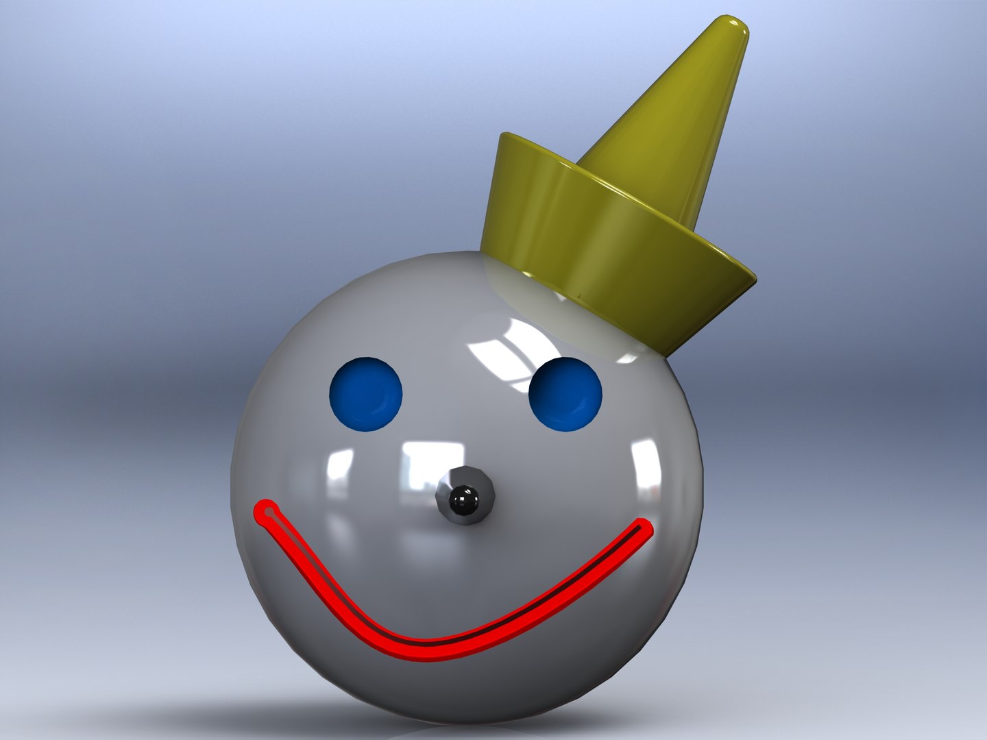 Jack in the Box Head 3D model - TurboSquid 2162822