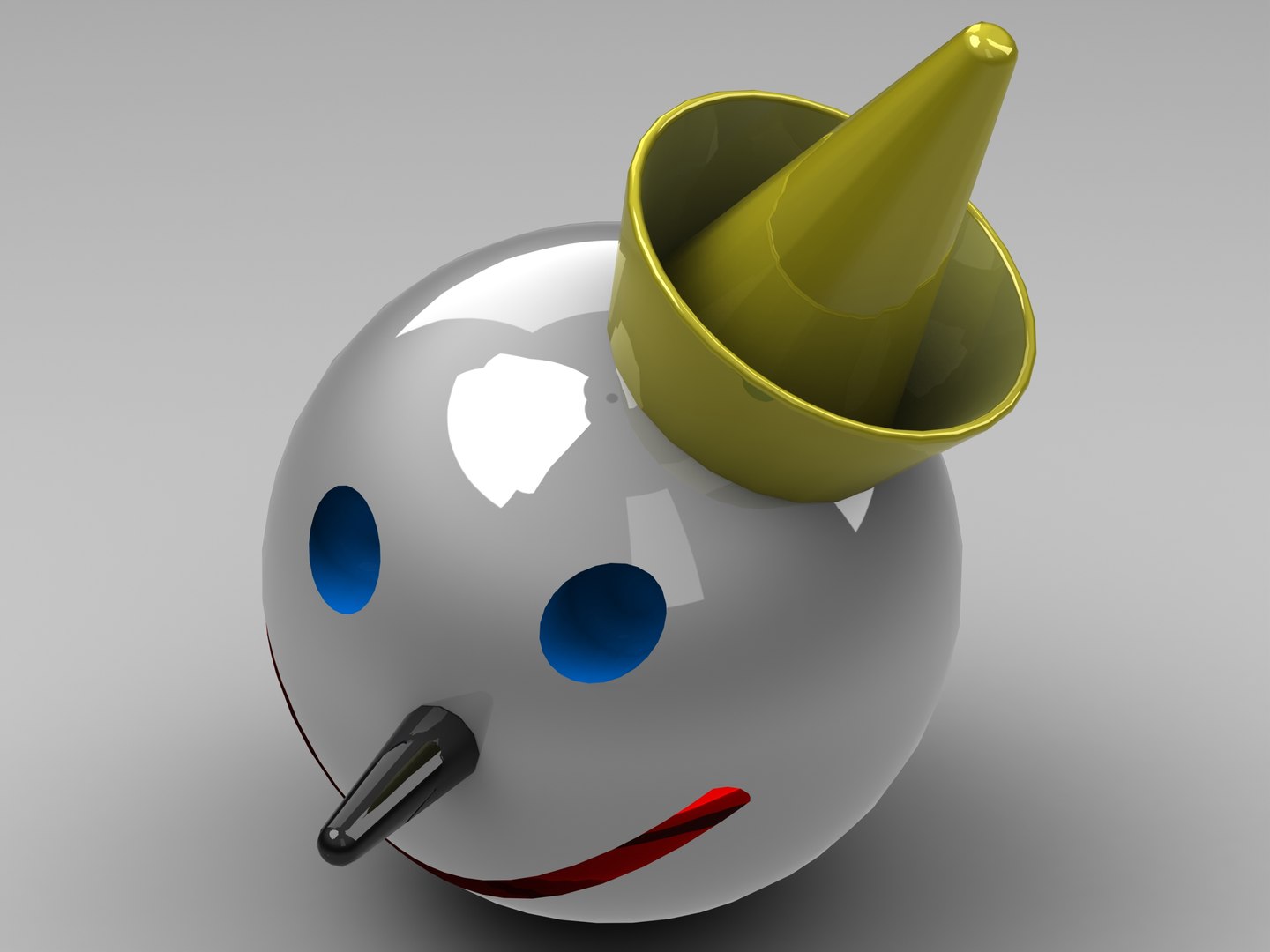 Jack In The Box Head 3D Model - TurboSquid 2162822