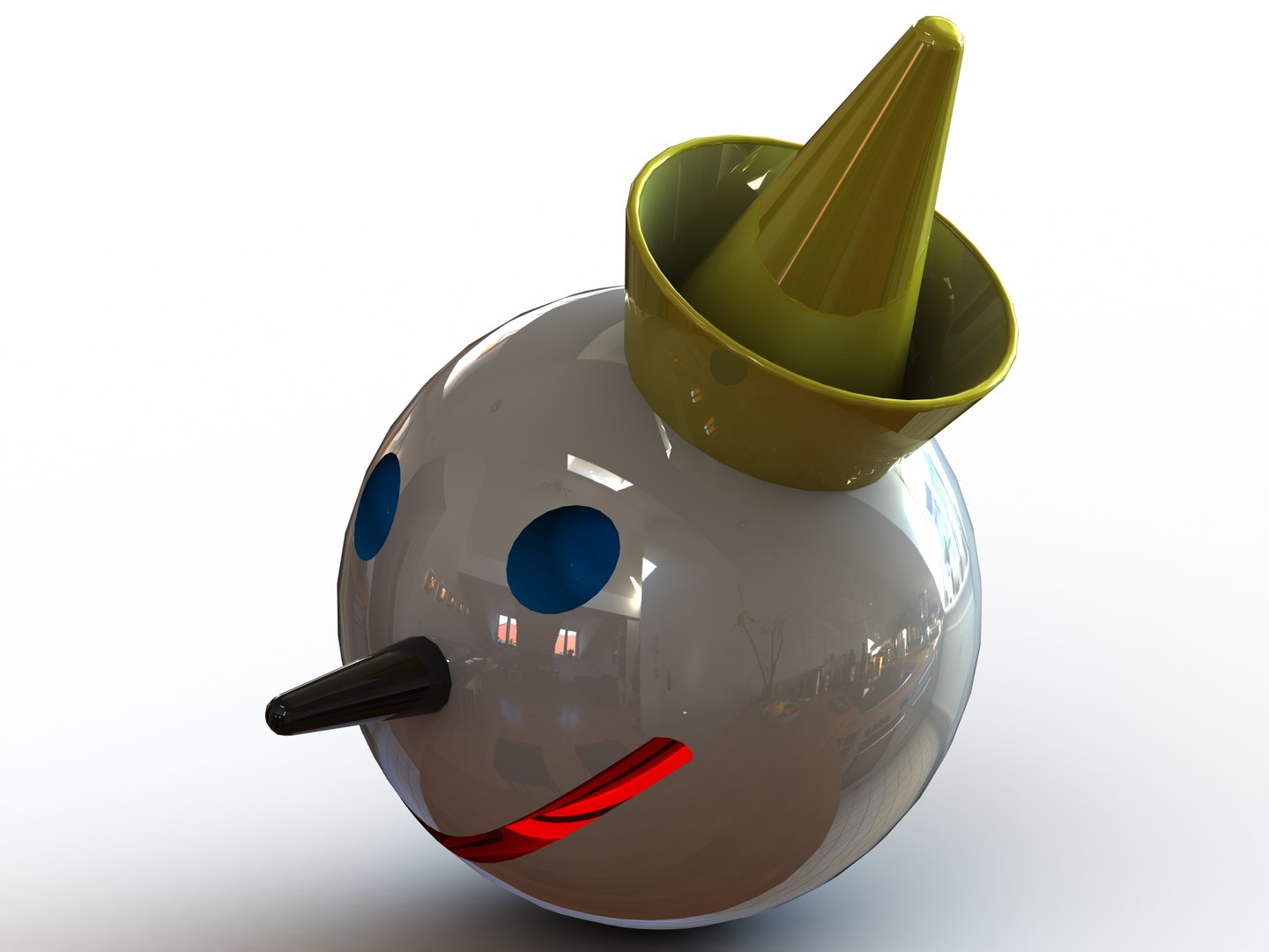 Jack In The Box Head 3D Model - TurboSquid 2162822