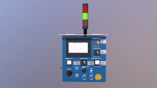 3D модель Панель HMI - TurboSquid 2287321