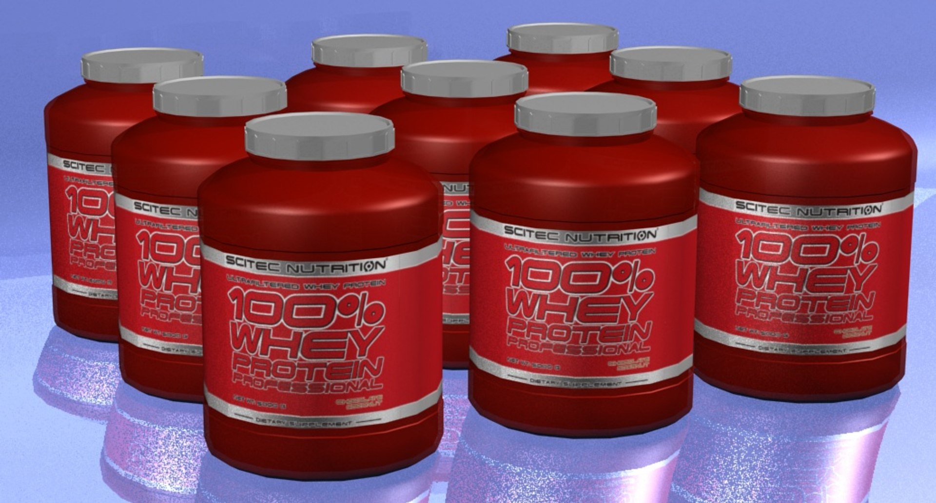 whey protein 3d obj