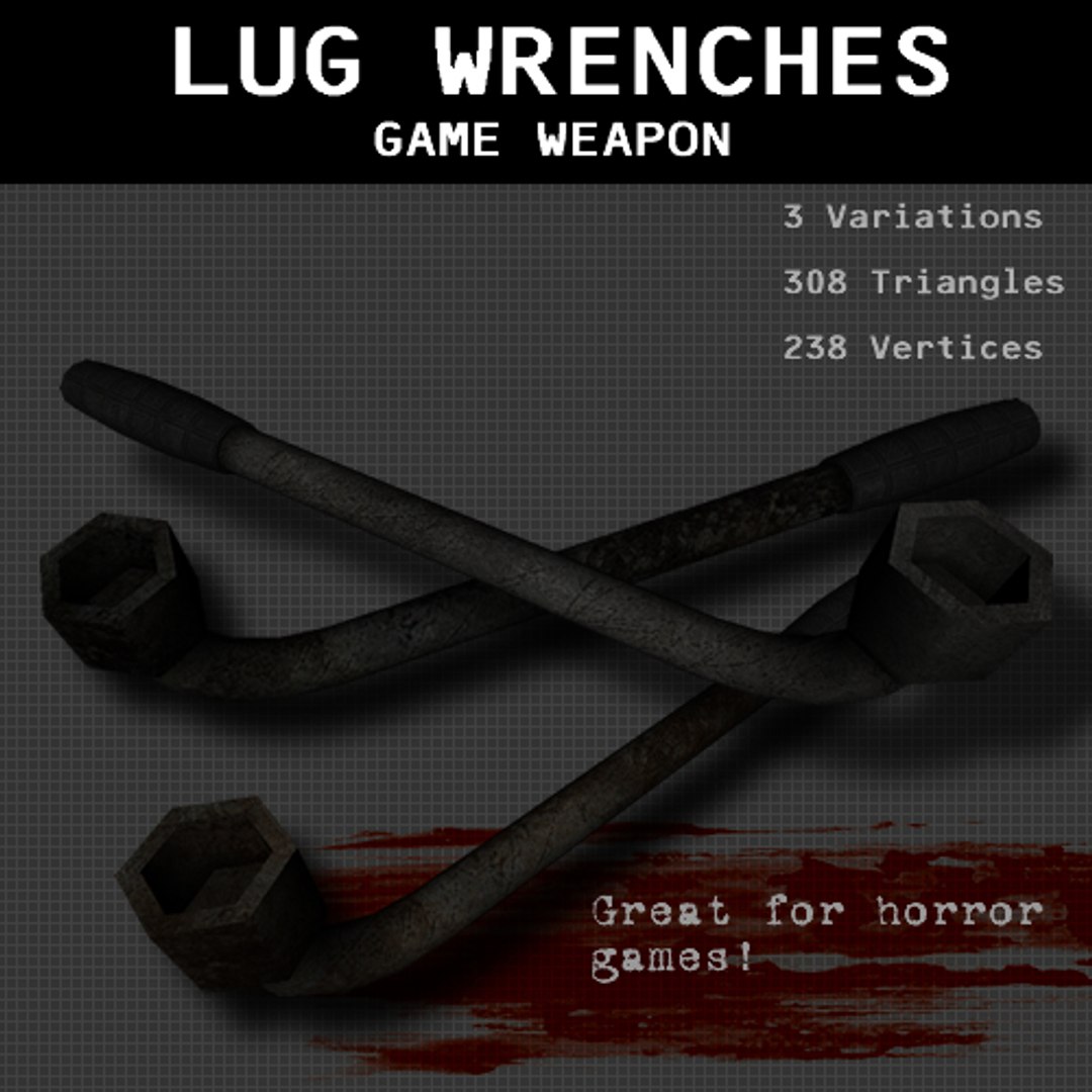 lug wrenches horror 3ds free