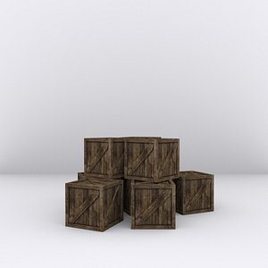 Free 3D Cardboard Box Models - Available For Download On TurboSquid