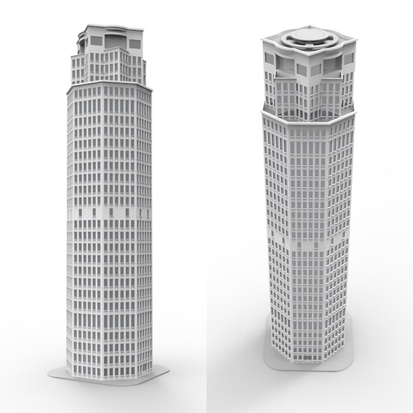 3d skyscraper model