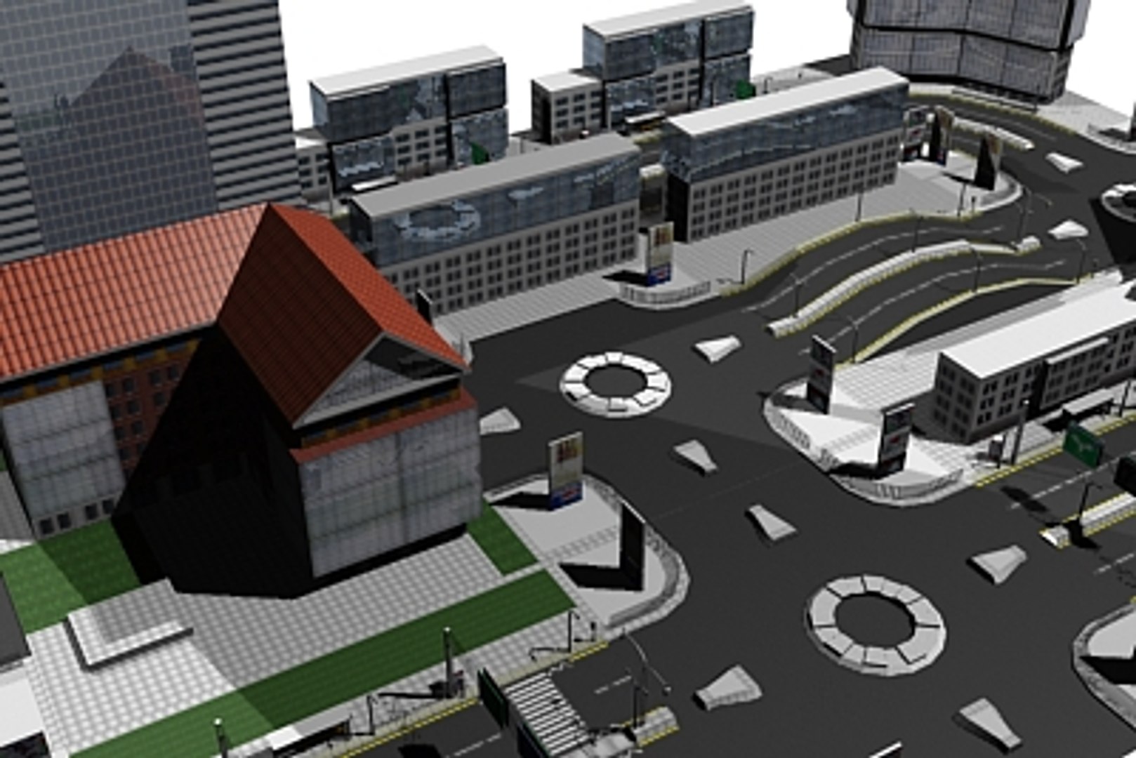 3d commercial city 01