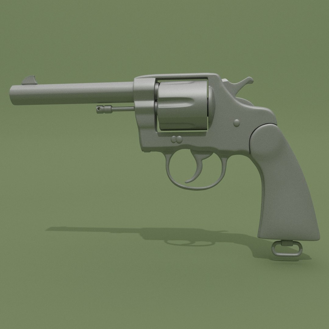 Gun Antique 3D Model - TurboSquid 1163381