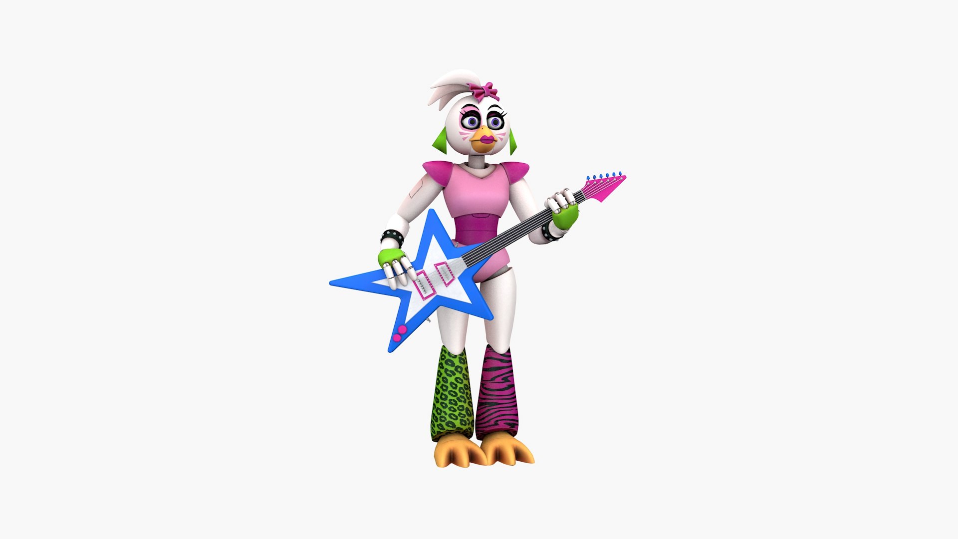 3D Model FNAF Chica - TurboSquid 2363231