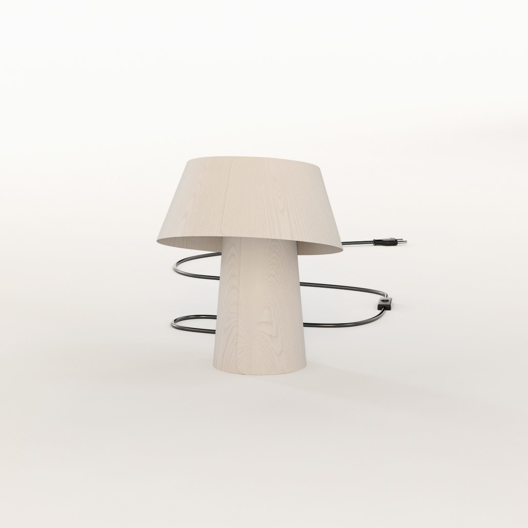Little P Table Lamp 3d Obj