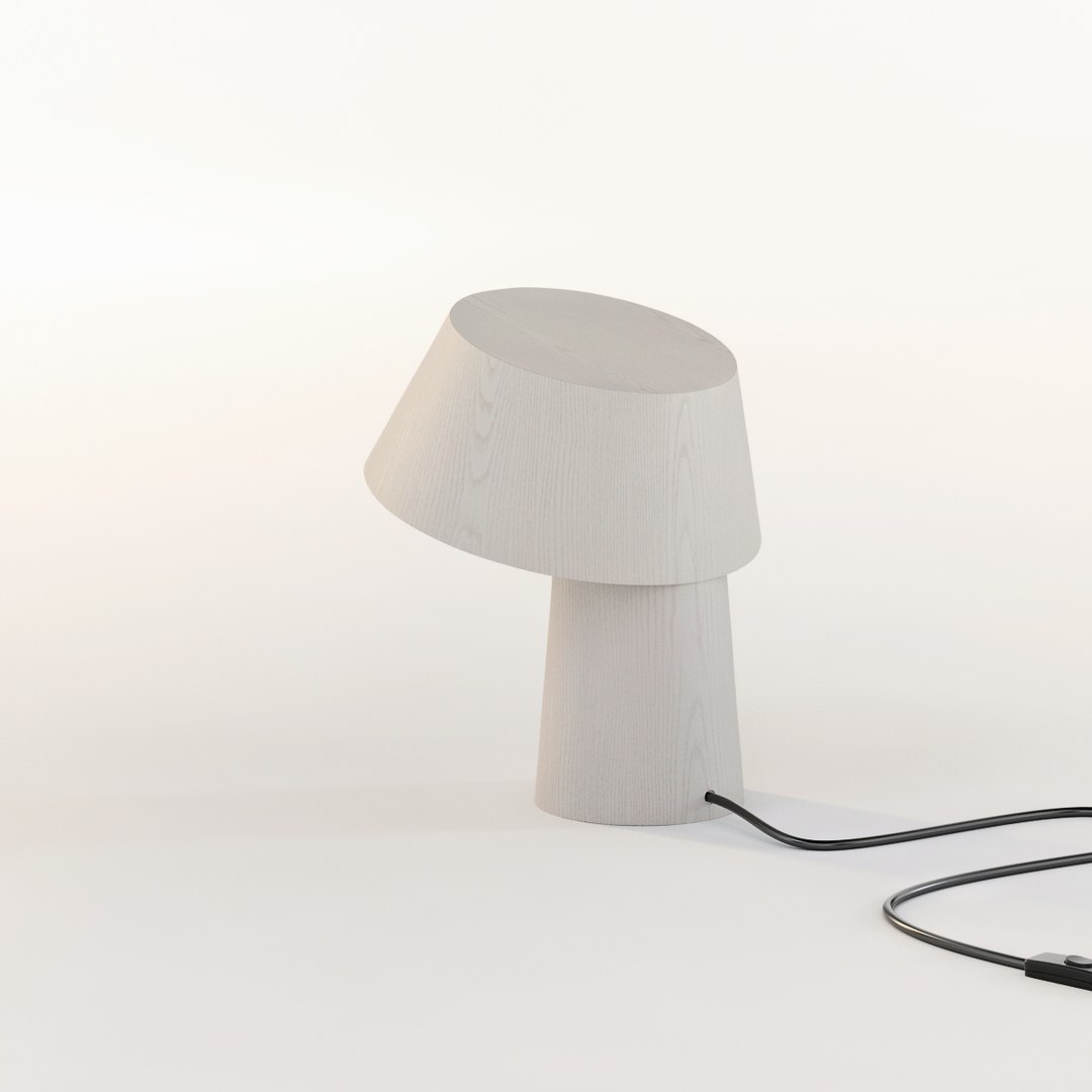 Little P Table Lamp 3d Obj