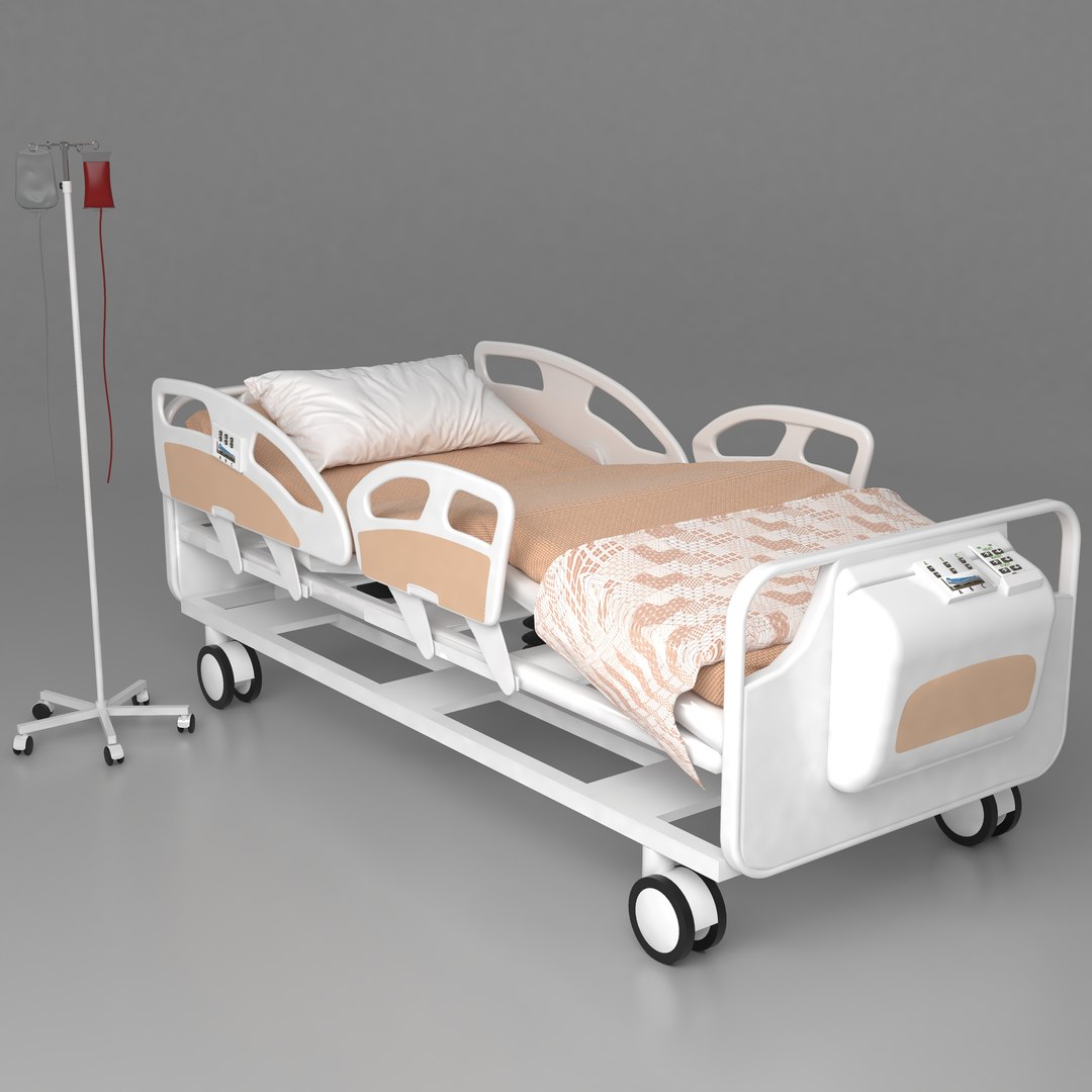3D Moveable Operating Bed Model - TurboSquid 2058927