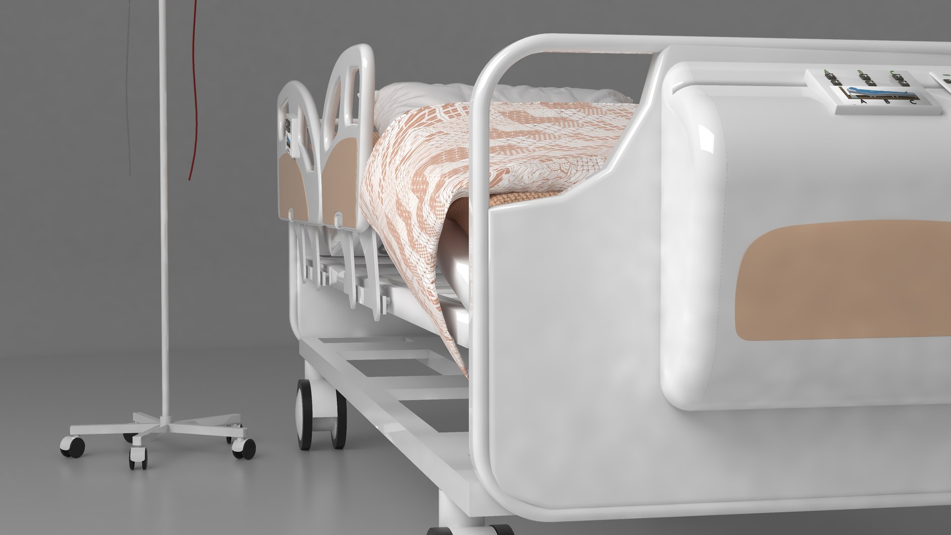 3D Moveable Operating Bed Model - TurboSquid 2058927